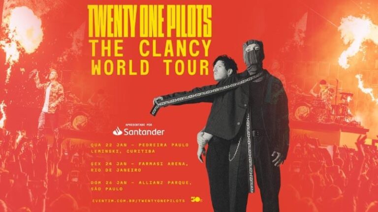 Twenty One Pilots traz turnê mundial The Clancy World Tour ao Brasil em ...